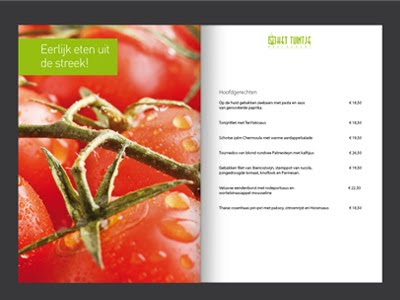 DJV TODAY: Menu en wijnkaart voor restaurant 'Het Tuintje'