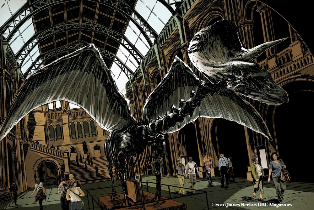 James Reekie Illustration: The Truth About Dinosaurs