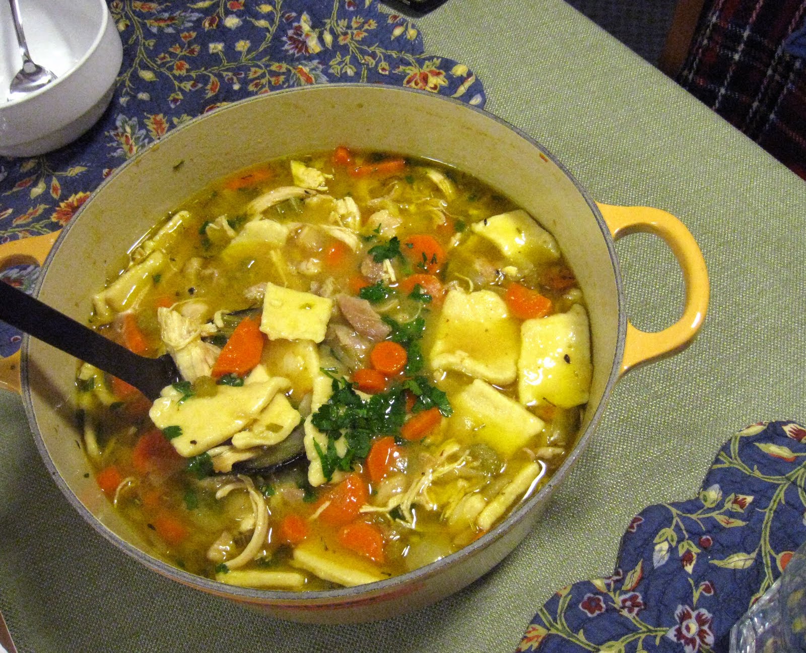 FOODjimoto: Chicken and Dumpling Soup