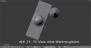 Blender 3D für Jedermann: Verborgenes im 3D-Fenster