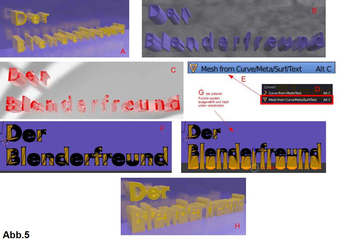 Blender 3D für Jedermann: Was Veränderungen bewirken