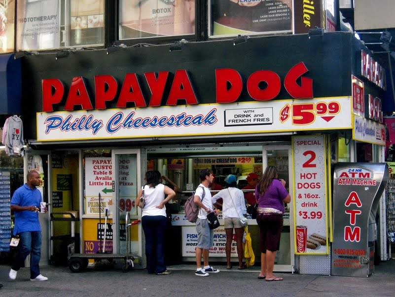 The Podanys | Welcome to our world: Papaya Dog - Midtown West, NYC