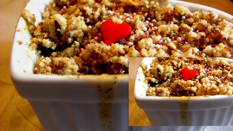 ♥Bright♥Morning♥Star♥: PEACHY APPLE CRUMBLE-d crispiest crumbliest ...