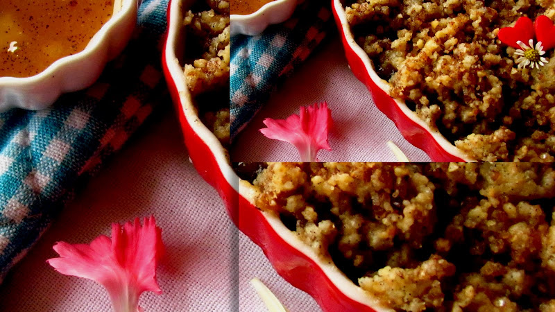 ♥Bright♥Morning♥Star♥: PEACHY APPLE CRUMBLE-d crispiest crumbliest ...