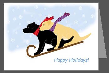 OtterTail Labrador Retrievers & Lab Art by Amy Reges: Yellow and Black ...