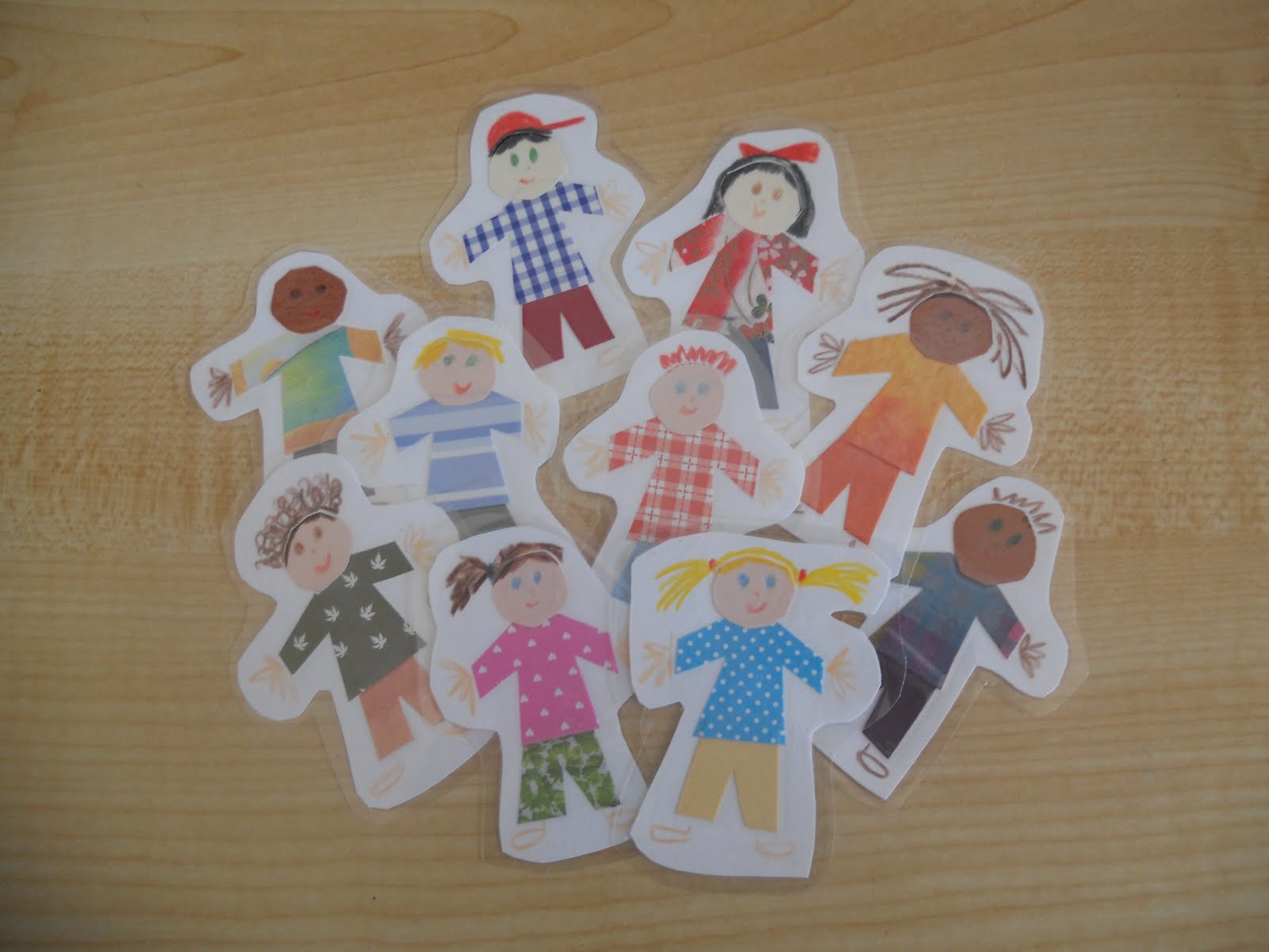 Counting Coconuts: Shiny Happy Paper People