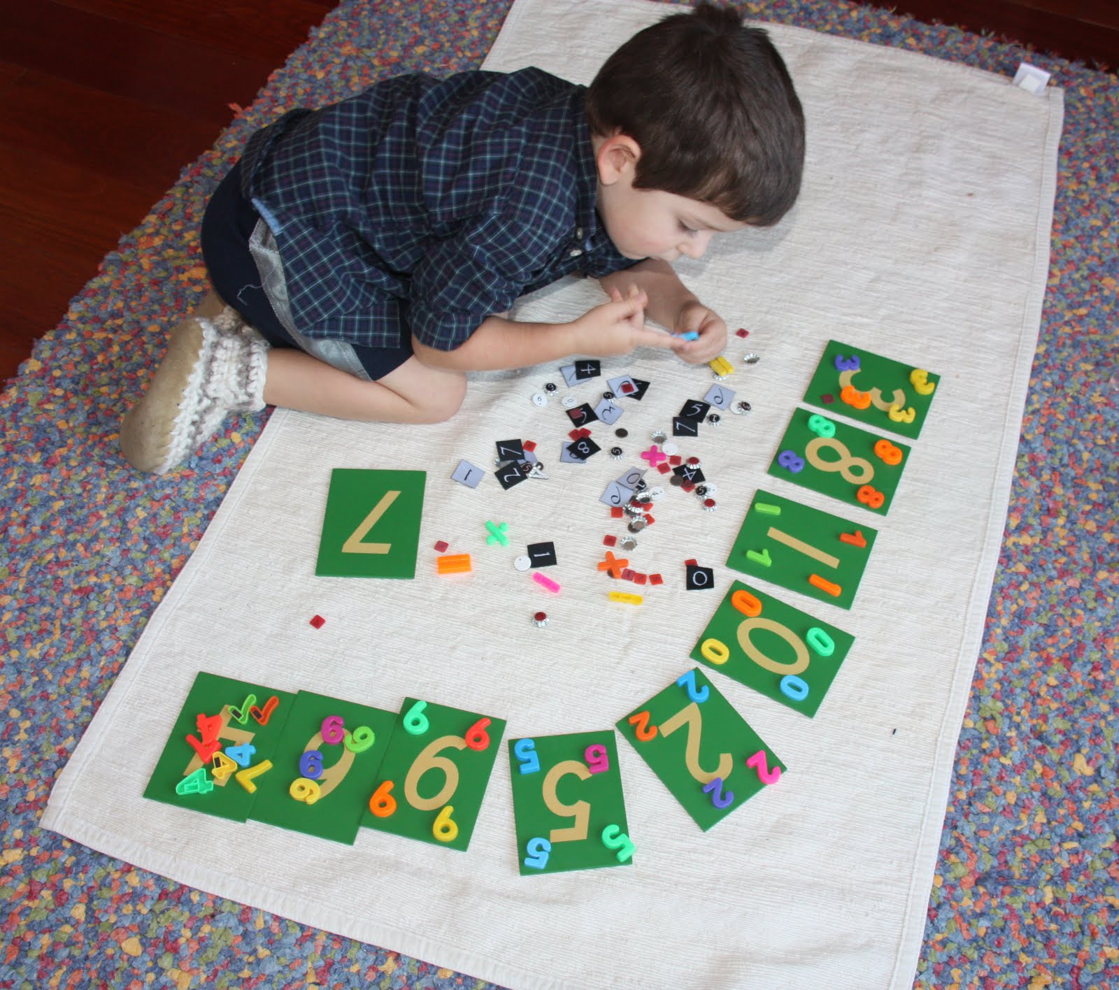 Counting Coconuts: Number Fun & Refurbing Scrapping Materials