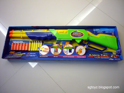 SG Toyz: Buzz Bee Rapid Fire - Review!