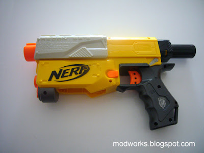 Mod Works: Nerf Recon Mod - Tagger Dart Compatibility!