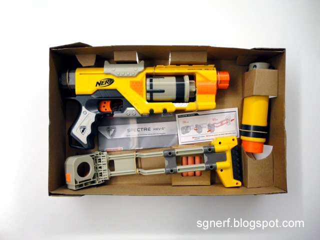 SG Nerf: Nerf Spectre REV-5 - Review!
