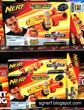 SG Nerf: Nerf N-Strike Barricade RV-10 in Singapore!