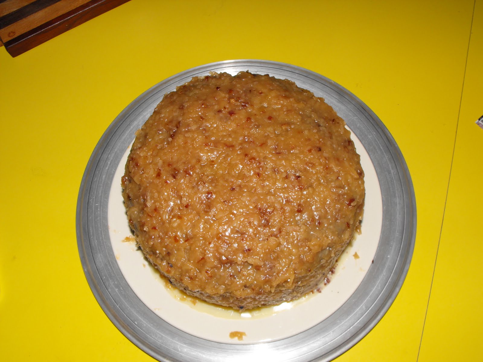 And Baby Makes Three!: Tater Tot Casserole and German Chocolate cake