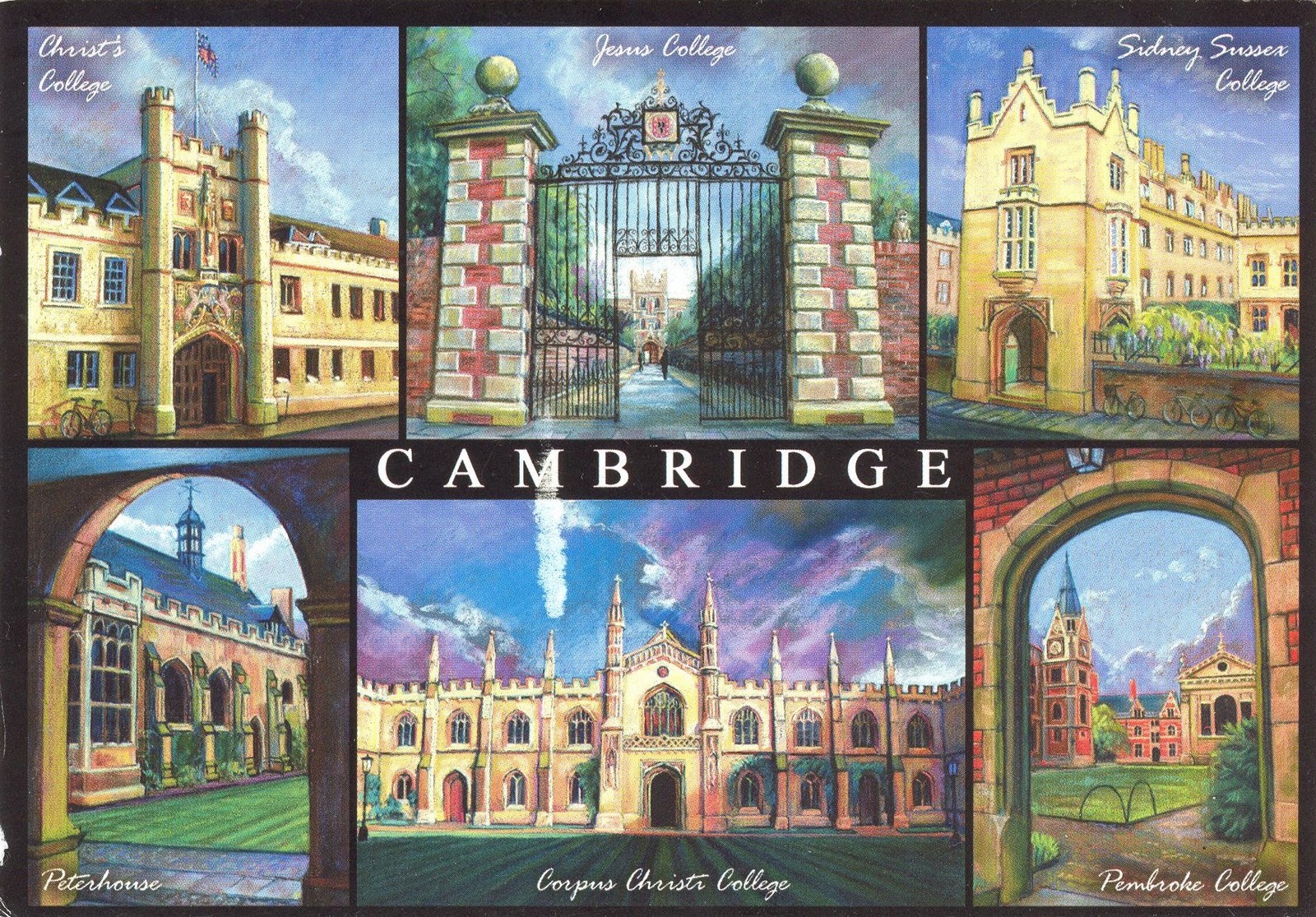 Mauritian Philatelic Blog: Postcard from the University of Cambridge