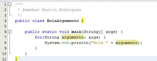 Impulso Java: Pasar argumentos de la línea de comandos usando NetBeans 6.8