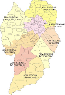 Brazil Curitiba Map