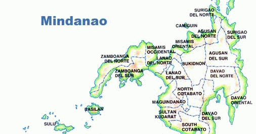 Maps of Mindanao Island, Philippines - Free Printable Maps