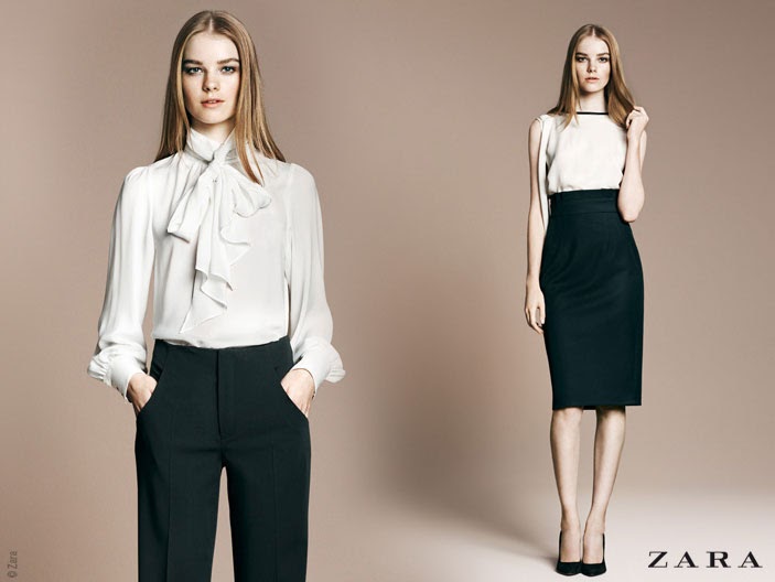Mode Beauté Joaillerie Défilés Fashion Shopping Zara Femme Lookbook