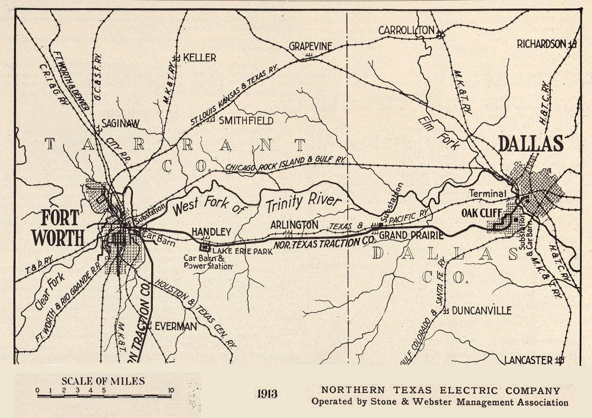 1963 Eastern Hills High School EHHS Highlanders: Early DFW Maps