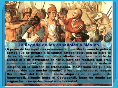 Tareas de Historia de México: Conquista de México (Llegada de los ...