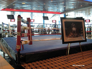 From Lois' Hands: Floating Boxing Ring and Weight Room