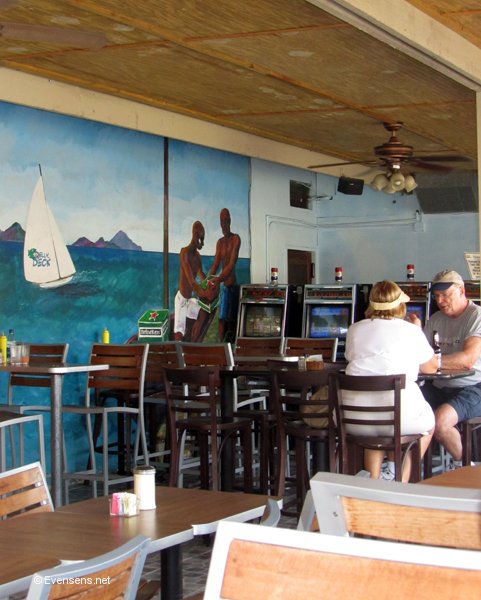 From Lois' Hands: Lunch at the Delly Deck - St. Thomas, U.S.V.I.