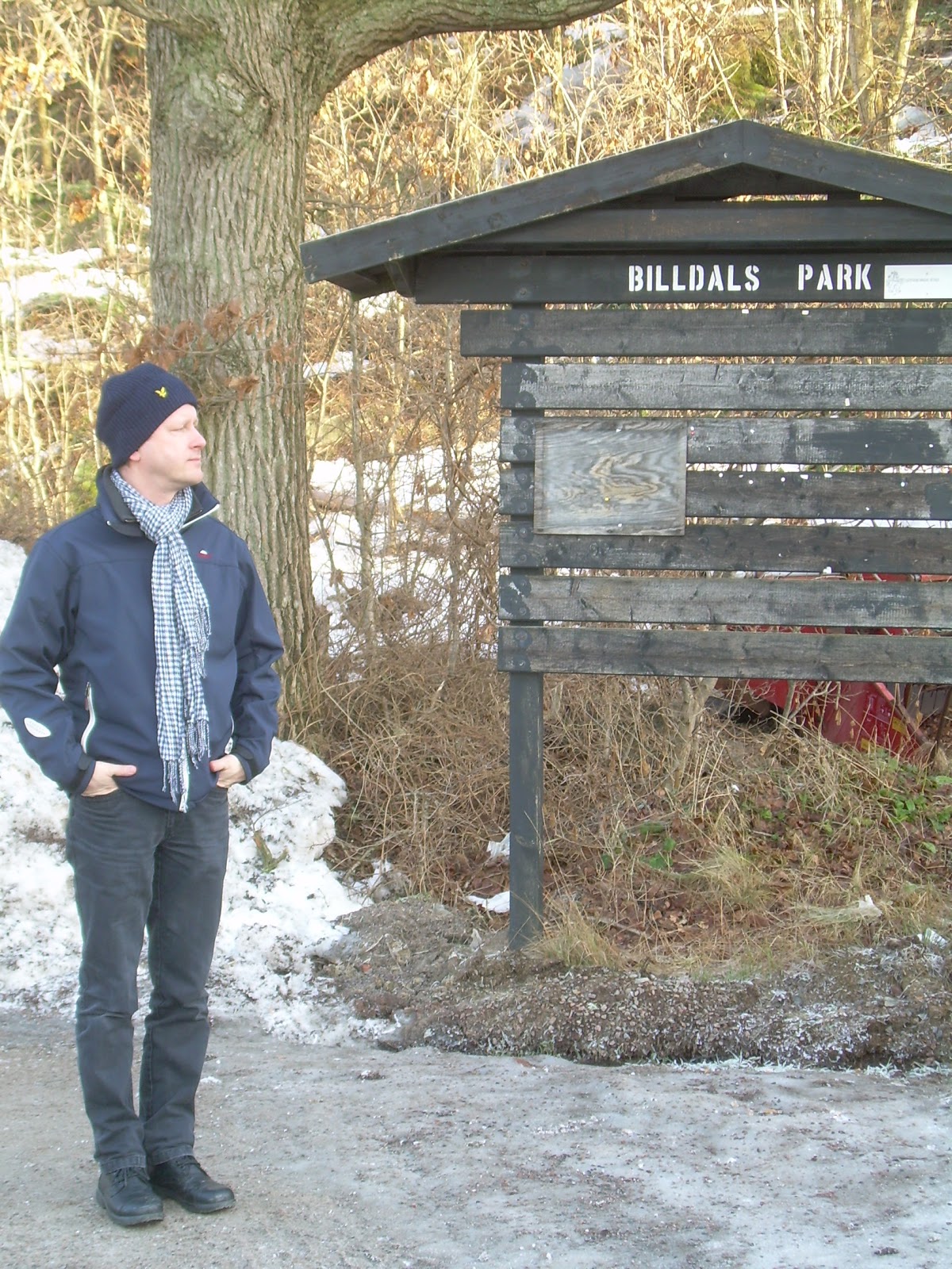 insikter från ett uterum med utsikt: B-promenaden Billdals Park och så ...
