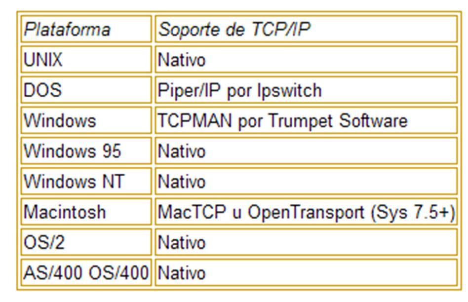 INFORMATICA: PROTOCOLOS