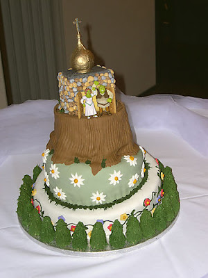 Shrek wedding: Shrek wedding cakes