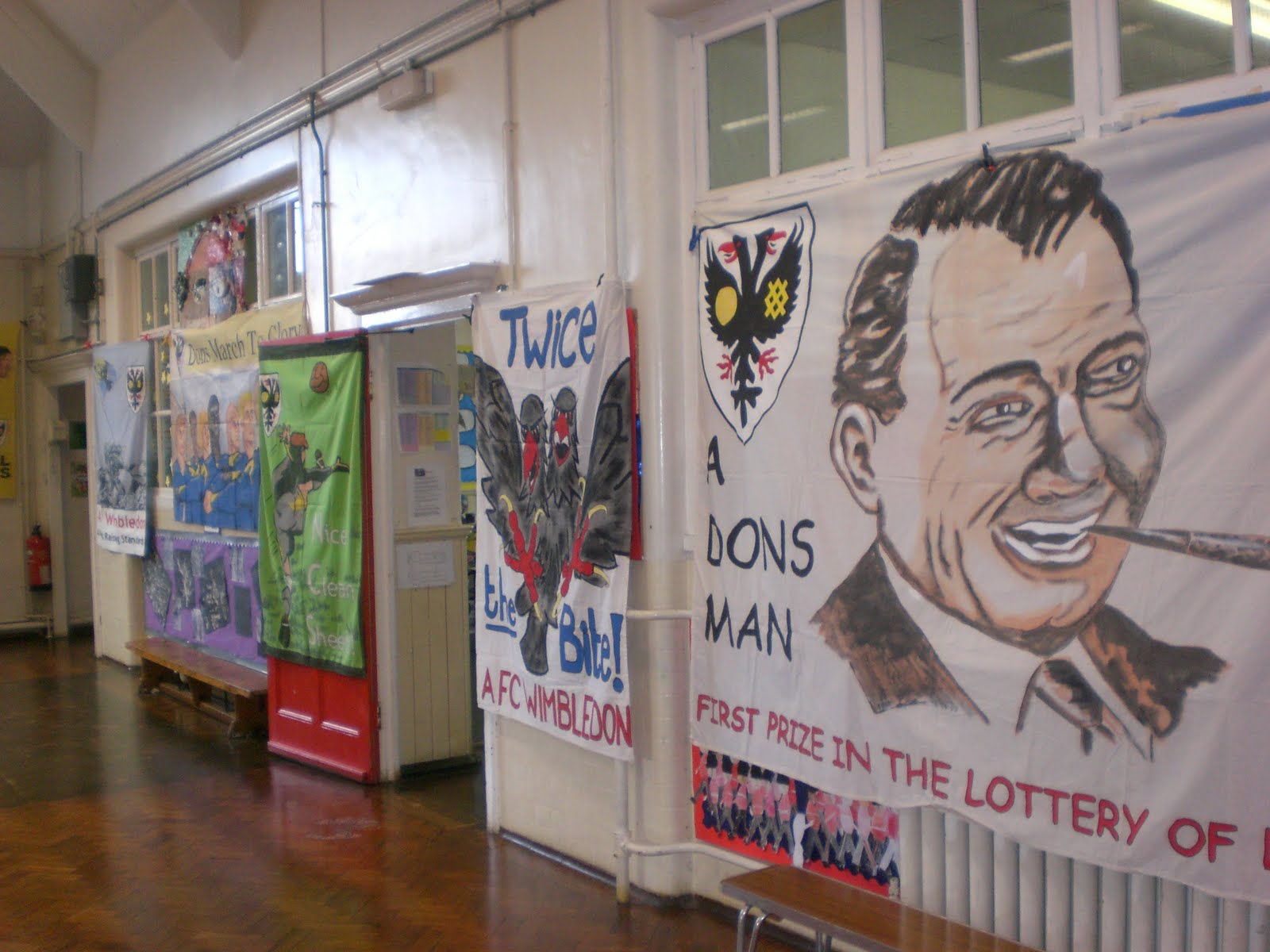 AFC Wimbledon - Community and Events: The Flag Project: A Visit To ...