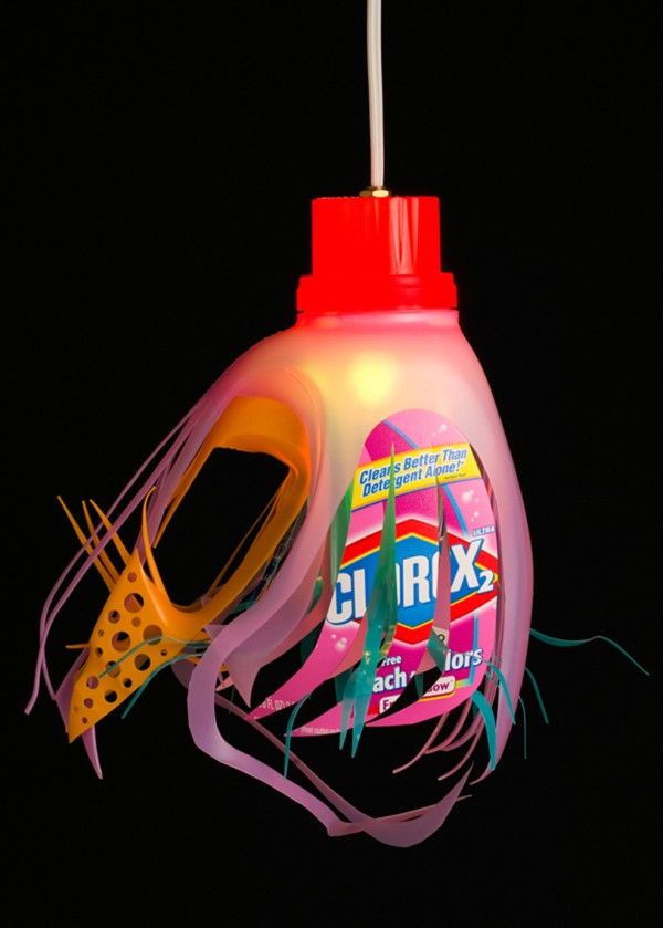 collecting..: Detergent Bottle Art by David Edgar "The Plastiquarium"