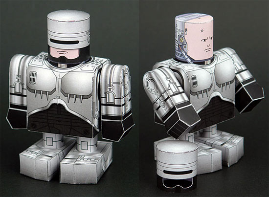 collecting..: Make popular sci-fi characters yourself by using paper