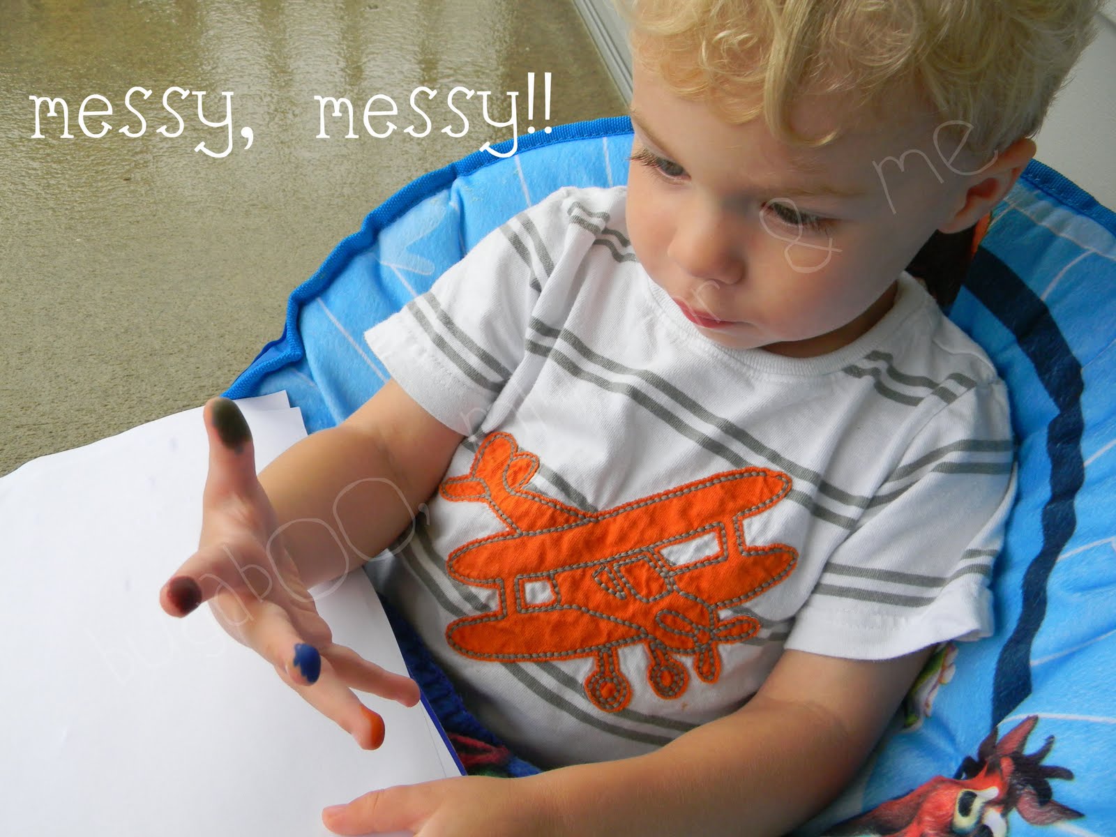 And of course, you will be messy afterward.