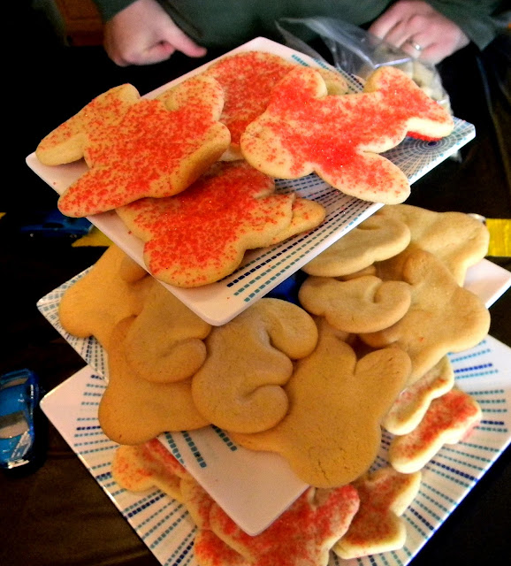 I did like the “road” I made on the counter with a black plastic ...