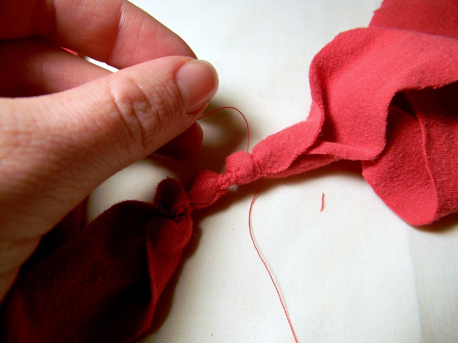 wrap a piece of thread around it a few times,