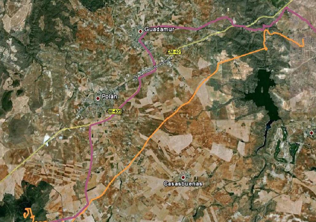 mtb y mas: Mapa Argés-Guadamur-Noez