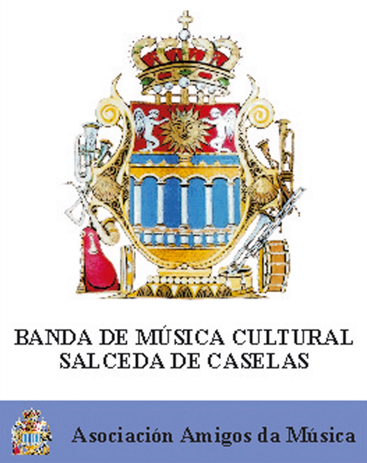 Salceda de Caselas: Escudo da Banda de música cultural de Salceda de ...