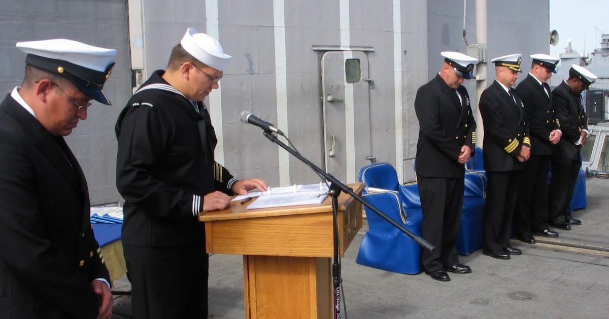The Navy Christian: Retirement Ceremony
