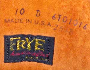 BHD's Musings: How To Tell If You Have Vintage Frye Boots
