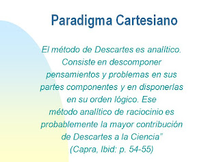 Enfoques de la Teoria General de los Sistemas (TGS): Paradigma Cartesiano.