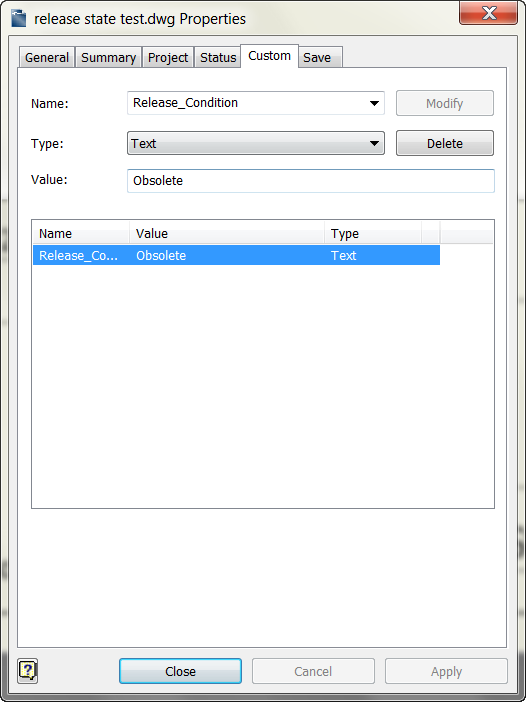A Custom Iproperty Holding The Release State