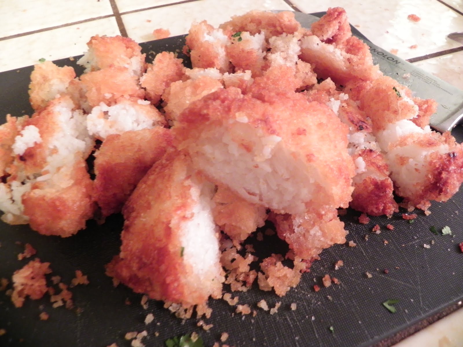 ...Morgans Menu...: Nem Khao: Laotian Crispy Rice Salad