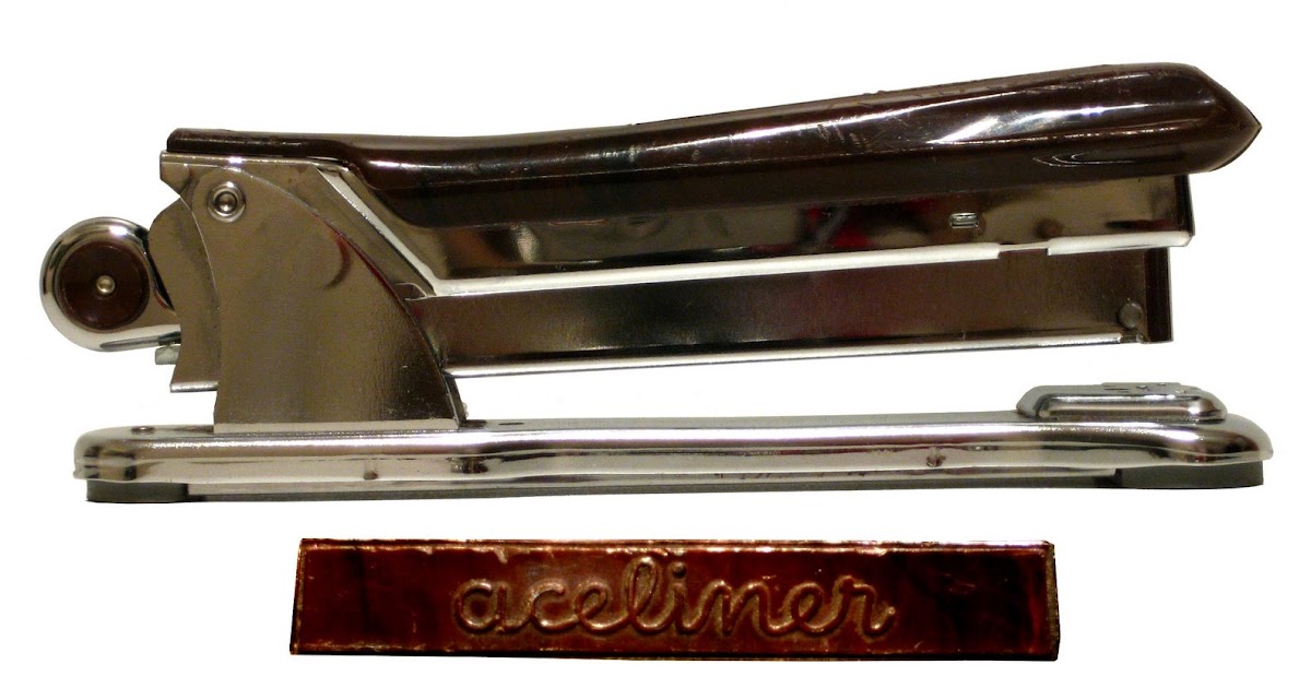 Stapler of the Week: Stapler of the Week Archive- Ace aceliner