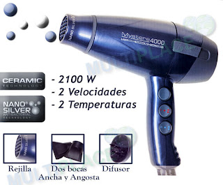 Secadores Ga.ma italy: SECADOR MYSTERE 4000 HALOGEN LASER ION CON NANO ...