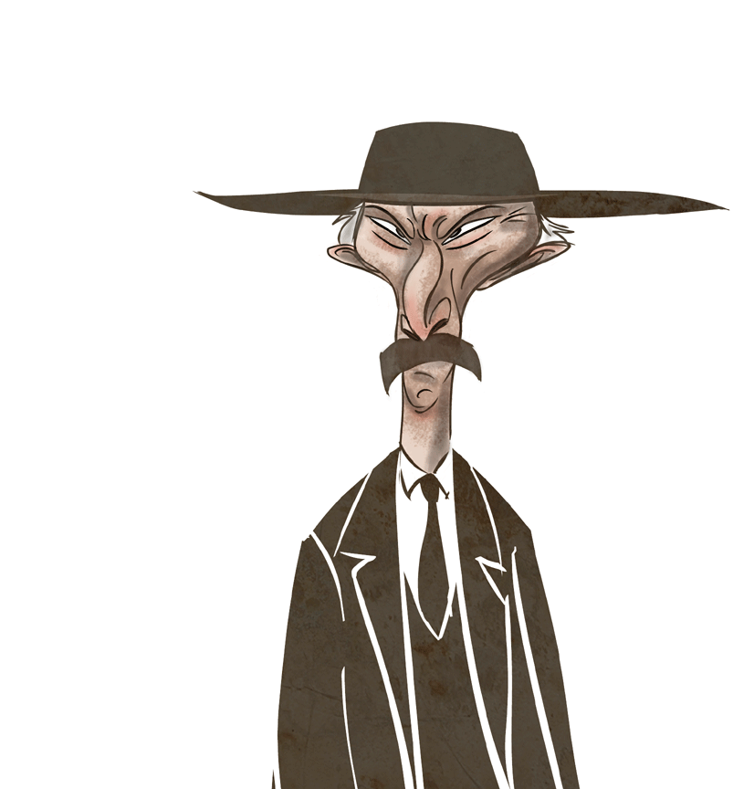 Zee Risek art blog: Lee Van Cleef