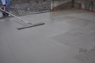 meat: Pouring the slab