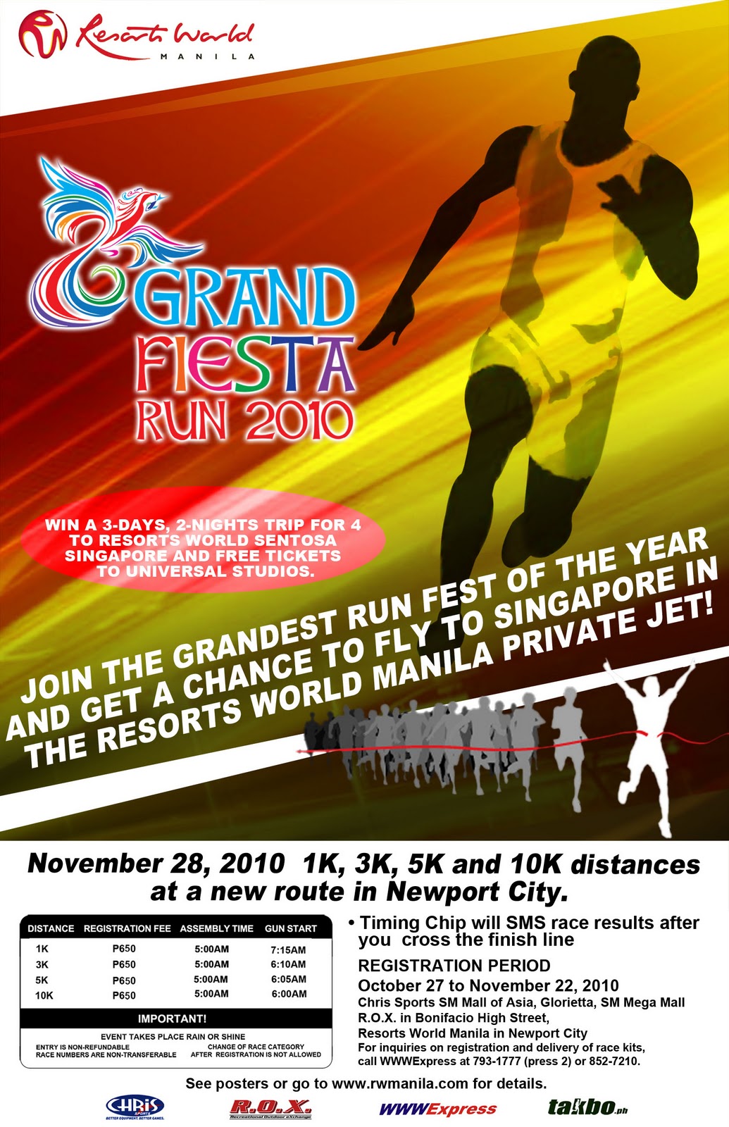 GRAND FIESTA RUN - RESORTS WORLD MANILA - Blog for Tech & Lifestyle