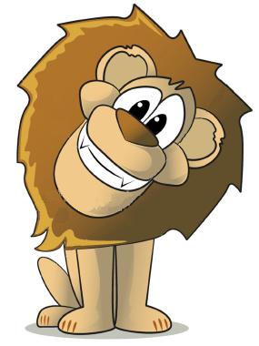 Welcome: Leo The Lion ~ Cartoon ~ Smile
