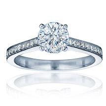 Engagement & Wedding Ring: Engagement Ring - Pave Setting