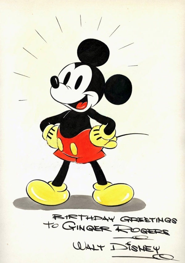 Mis galgas, yo y the ruby slippers: Happy Birthday MICKEY MOUSE!