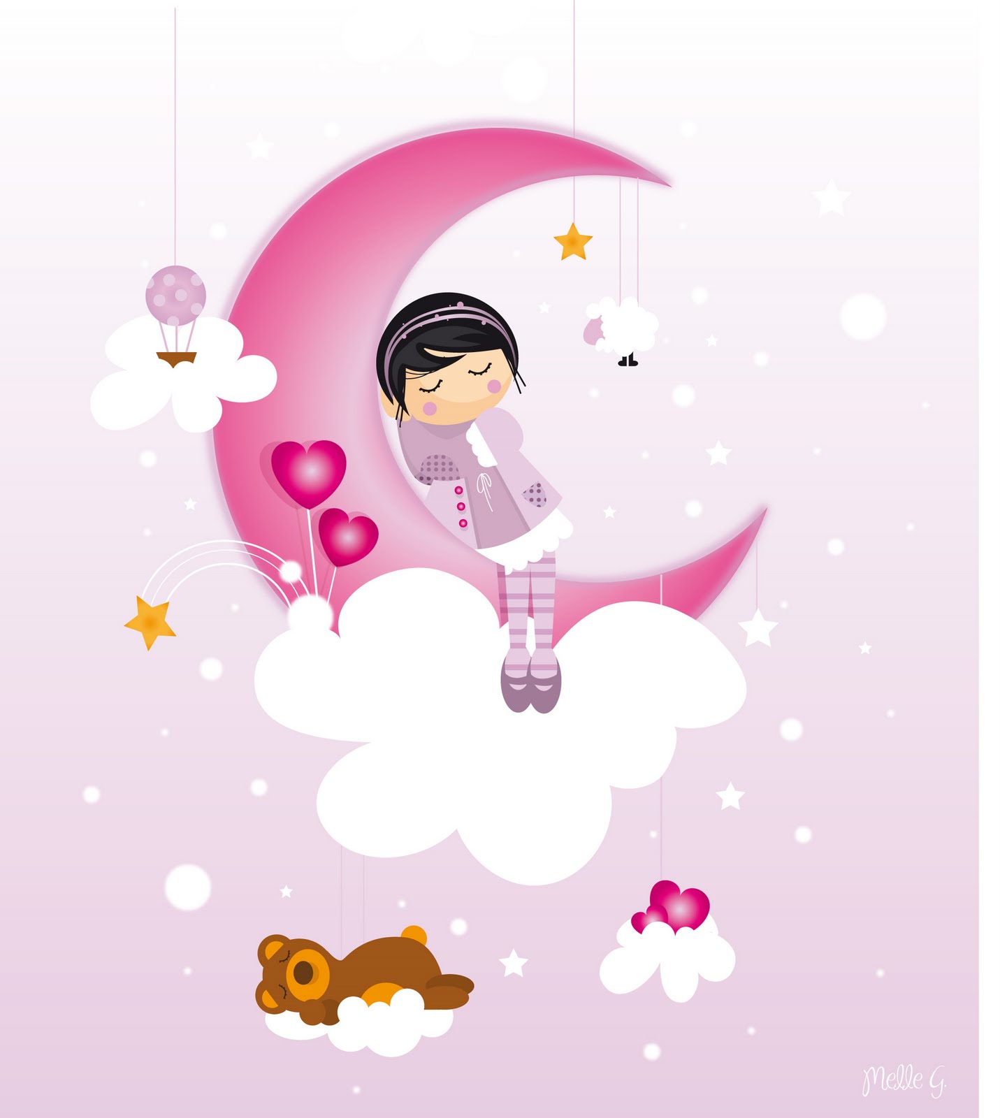 MELLE G GAELLE PICARD illustratrice graphiste illustration poetique ...